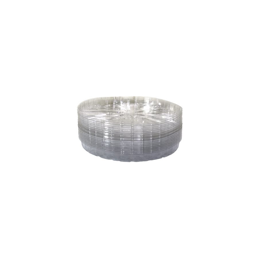 SOUS-POT 14" PLASTIQUE TRANSPARENT – Potager du Québec