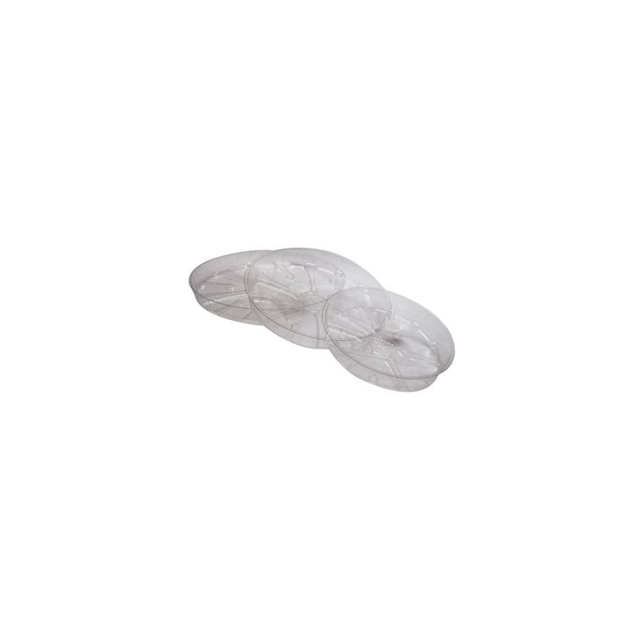 SOUS-POT 6" PLASTIQUE TRANSPARENT – Potager du Québec