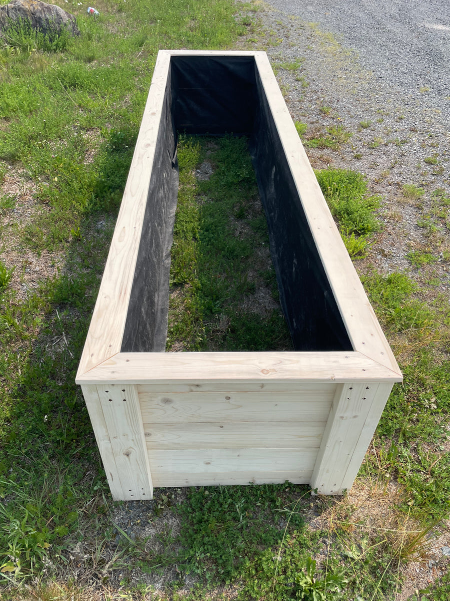 Bac au sol collection rustique (énorme) | Potager du Québec